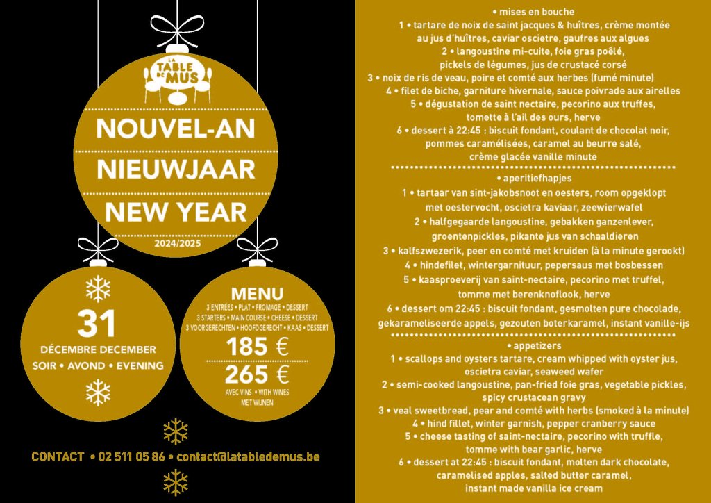 lunch - La Table de Mus